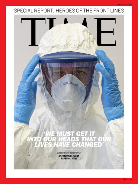 Un anestesista di Ravenna in copertina da «eroe» sul Time: «Abbiamo ...
