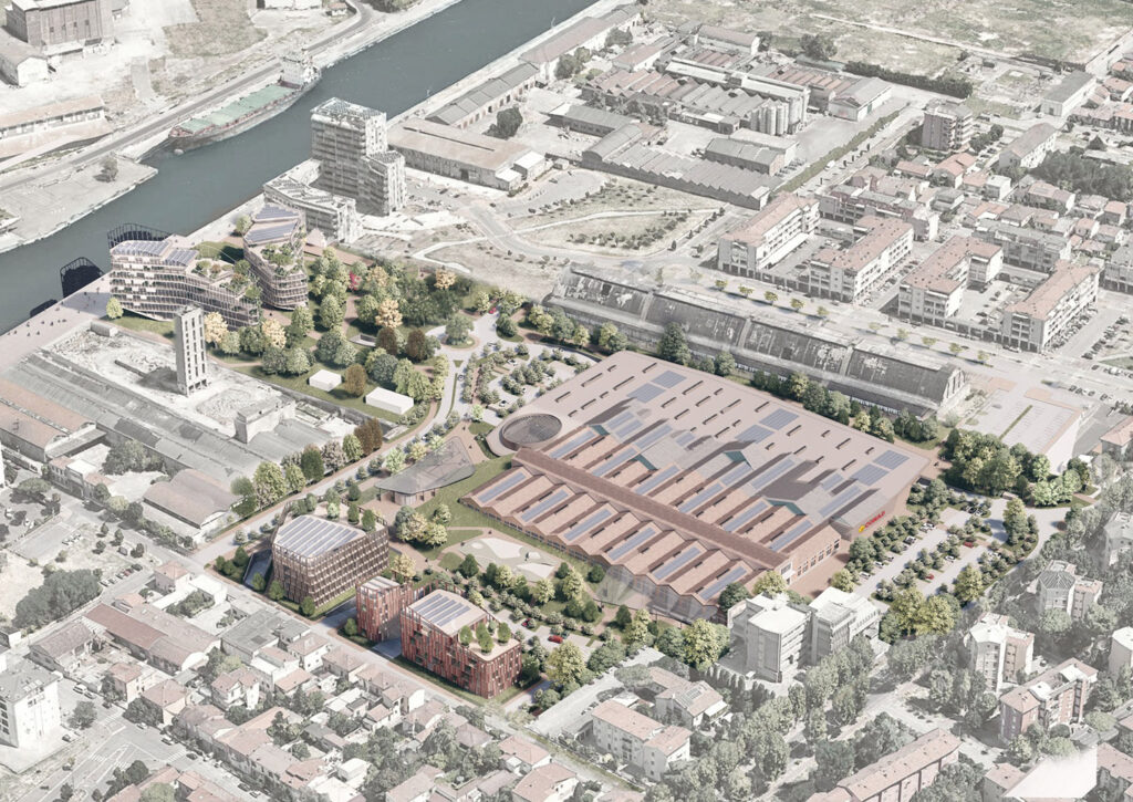 Darsena Ravenna: ecco come rinascerà l'area ex Cmc - RENDERING