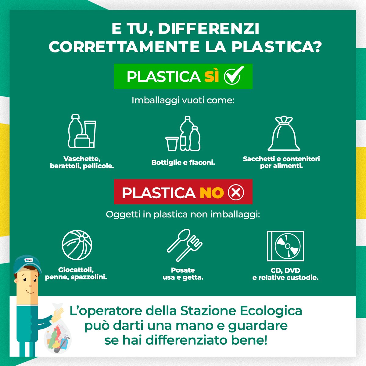 Lugo: volantini, totem e operatori nelle stazioni ecologiche per migliorare il riciclaggio della ...