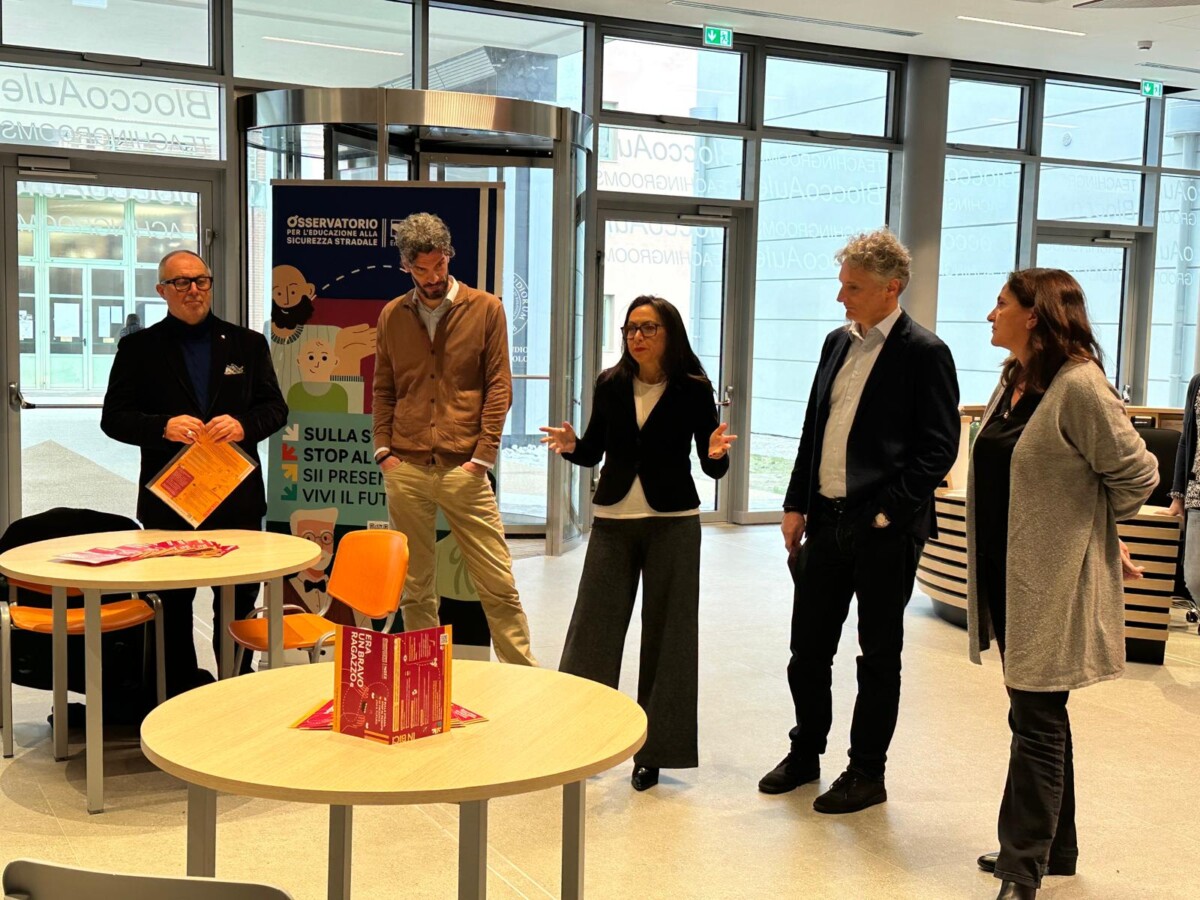 Irene Priolo al campus di Ravenna per parlare di sicurezza stradale